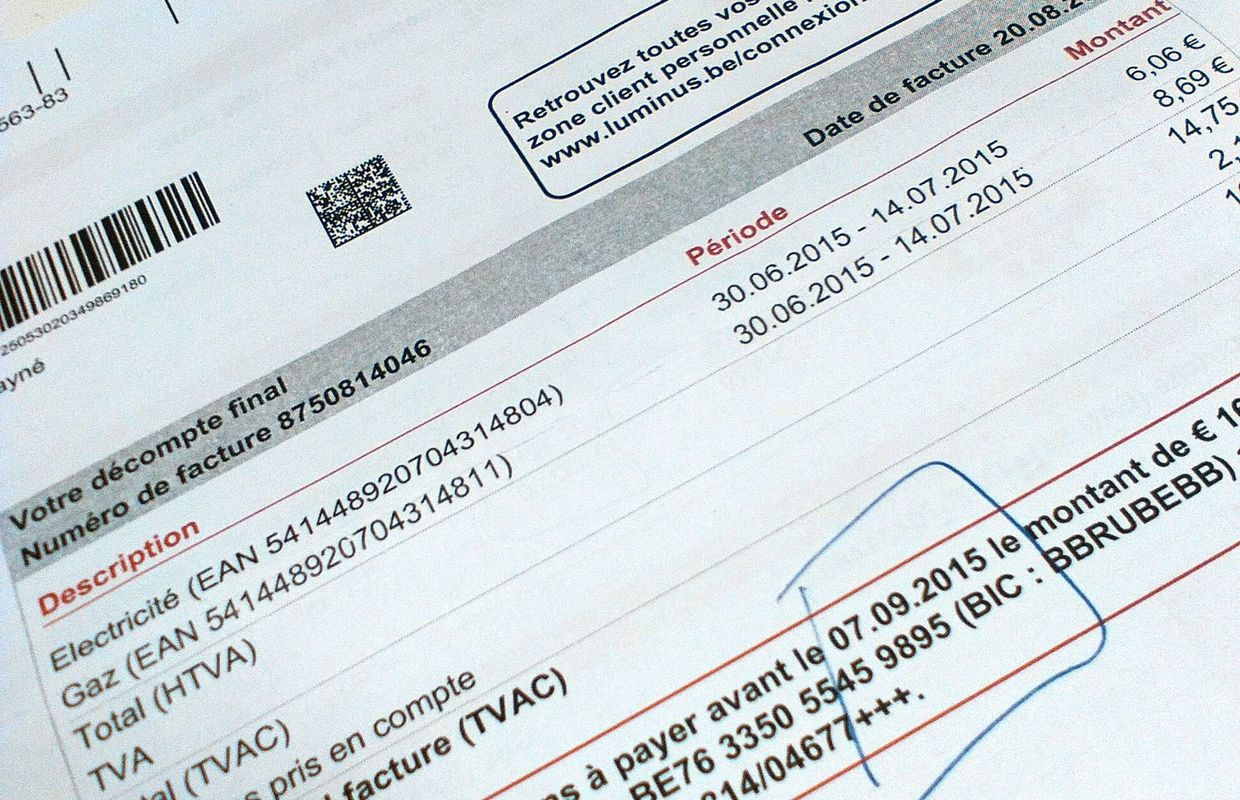 Cliente d'Electrabel, elle reçoit une facture de Luminus avant d'emménager
