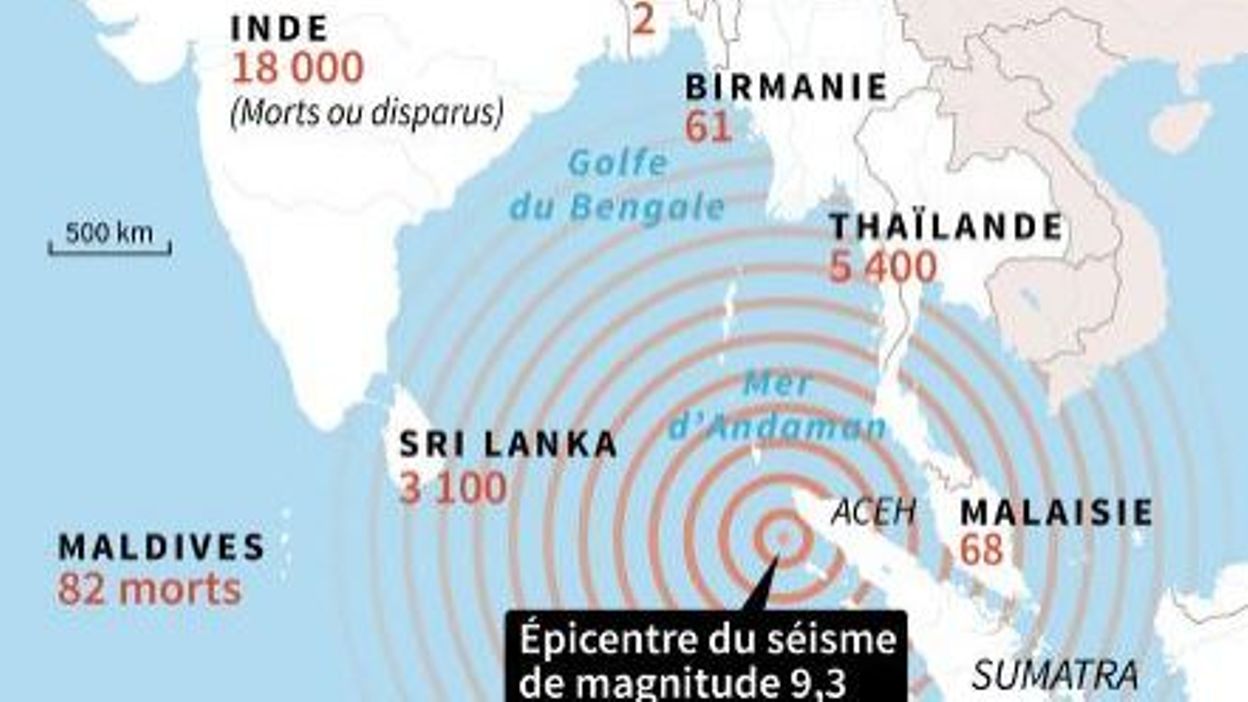 Prières et larmes aux commémorations du tsunami de 2004 en Asie