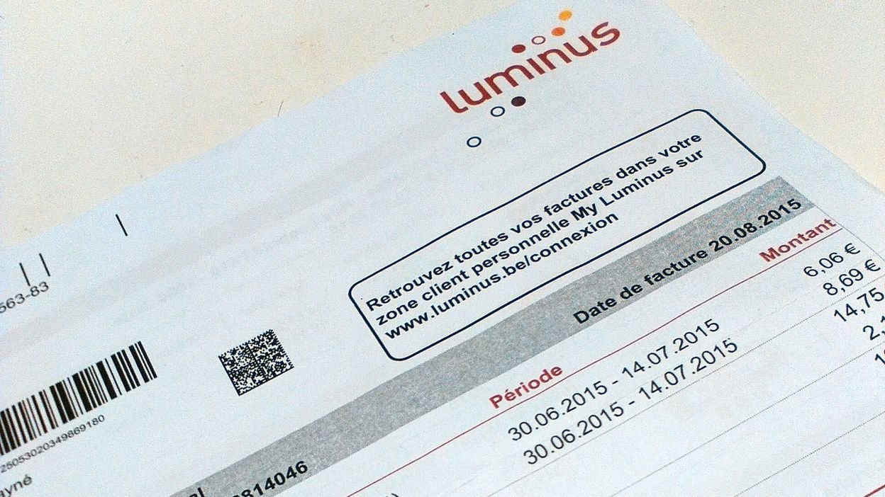 Cliente d'Electrabel, elle reçoit une facture de Luminus avant d'emménager