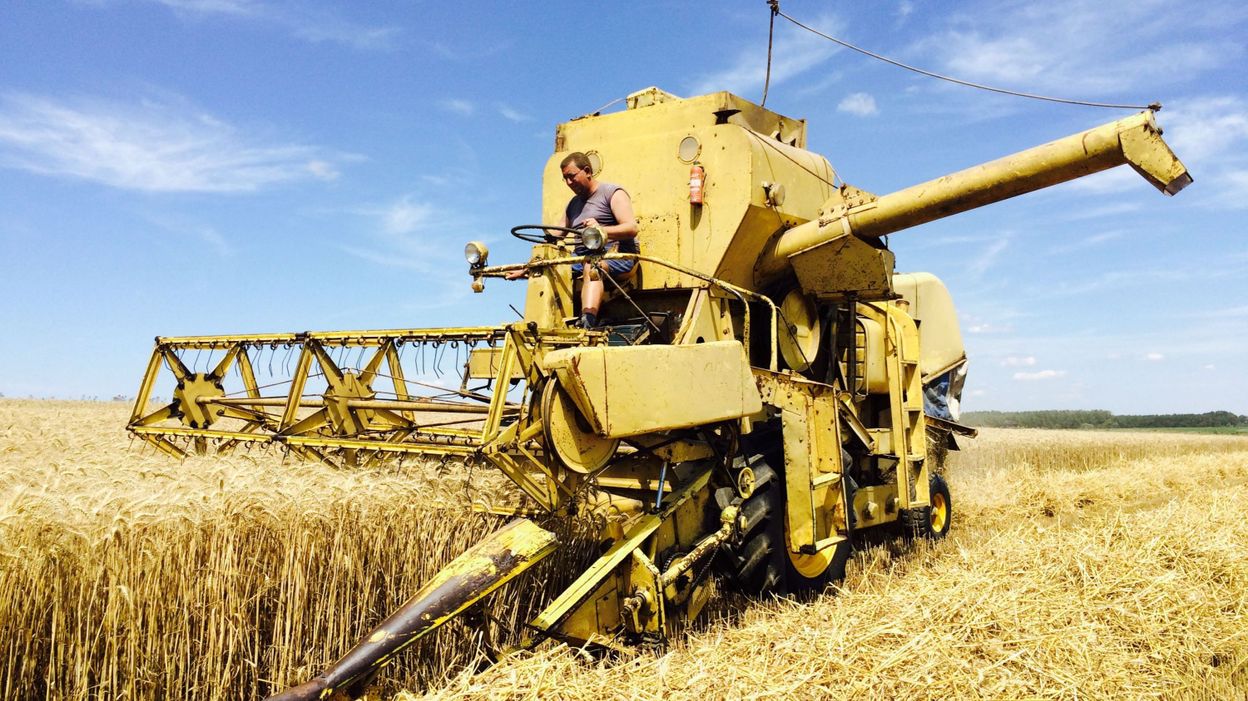 "Epoustouflante", l'évolution des moissonneuses-batteuses