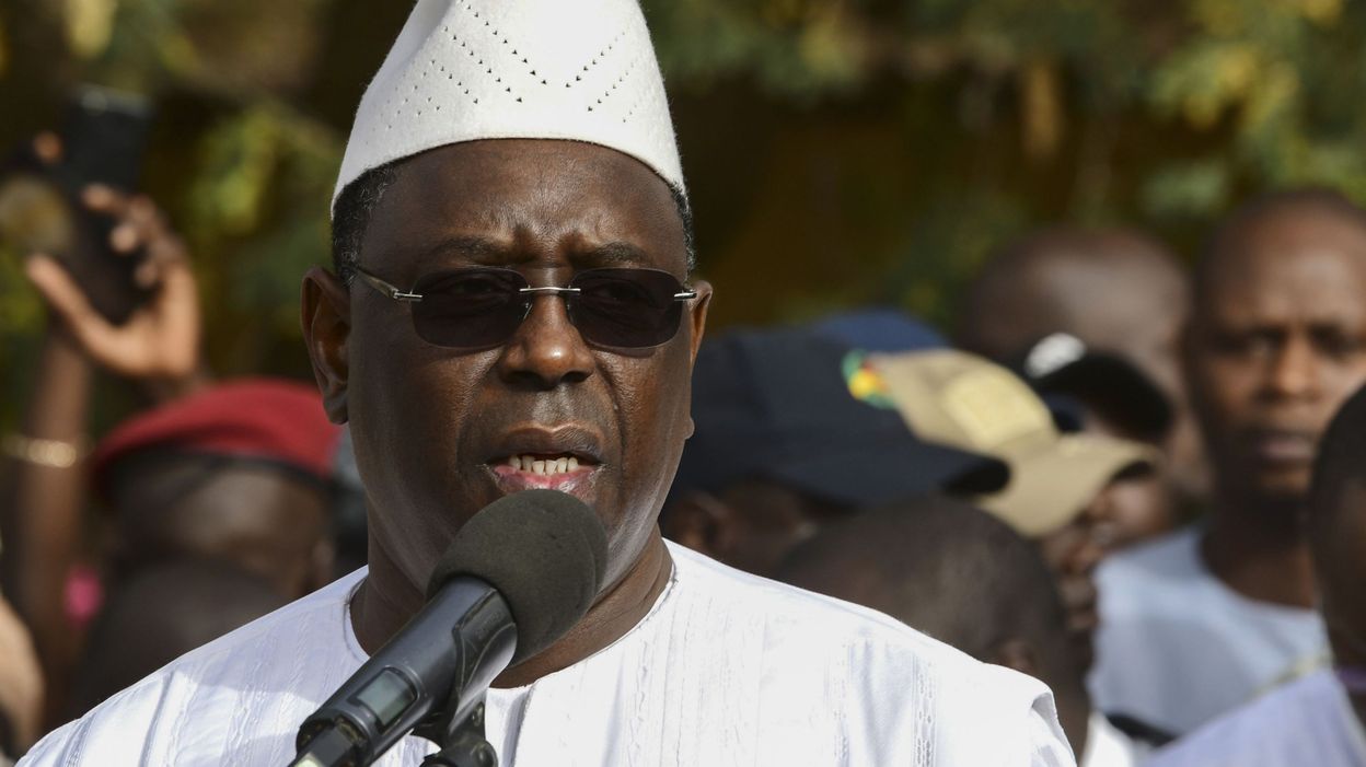 Sénégal Macky Sall Revendique La Victoire Au Premier Tour De La