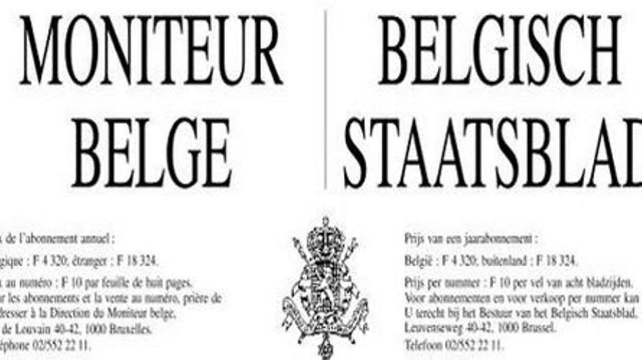Le Moniteur Belge a battu un nouveau record de pagination en 2013
