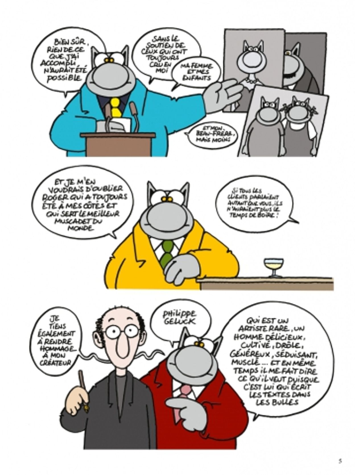 » Chacun Son Chat » : une chronique, une interview de Philippe Geluck ...