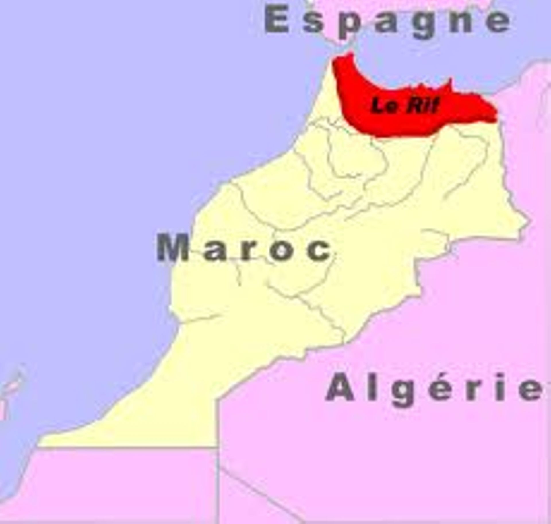 LE RIF MAROCAIN