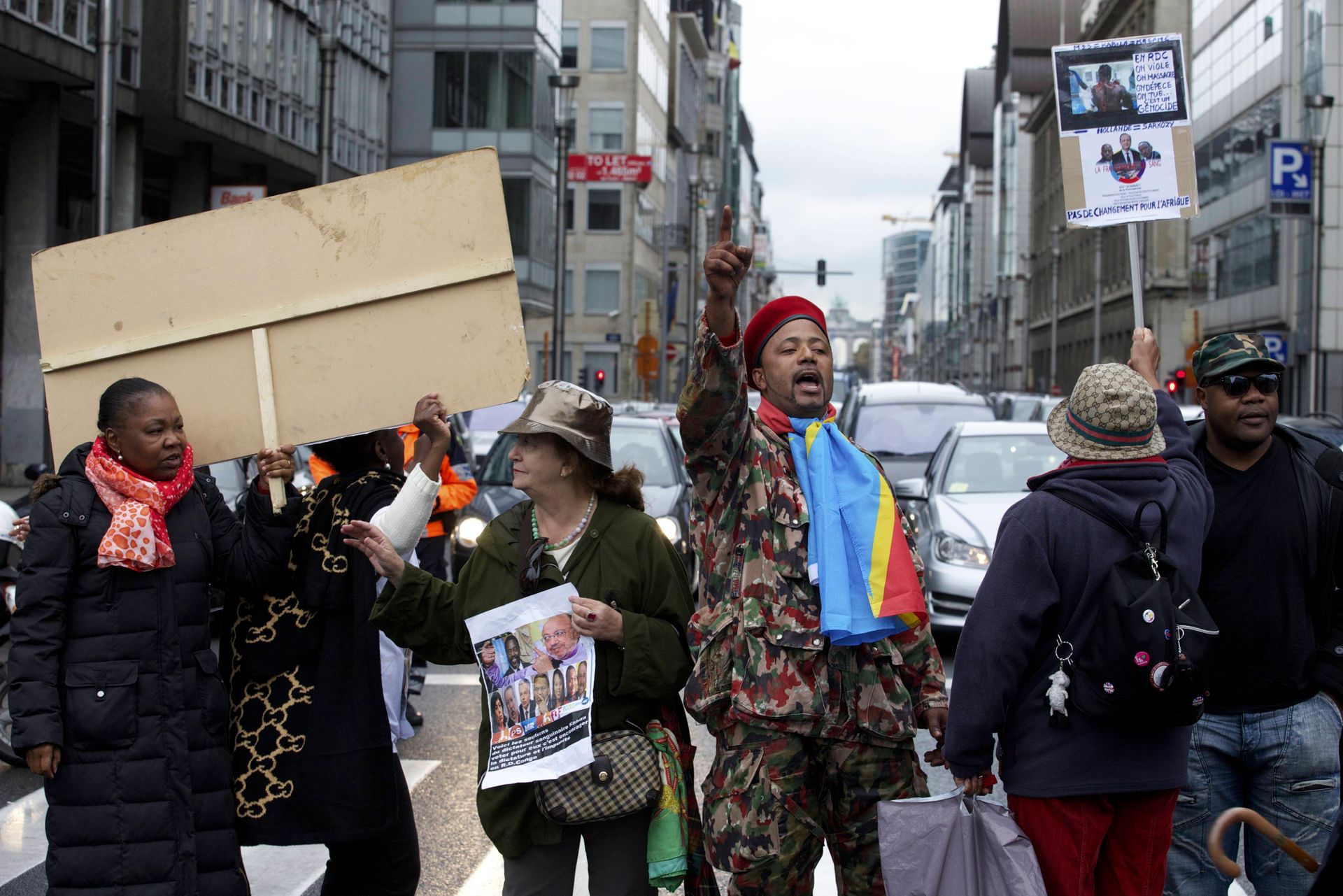 Manifestation congolaise à Bruxelles, Albert II remercié pour son soutien Manifestation congolaise à Bruxelles, Albert II remercié pour son soutien