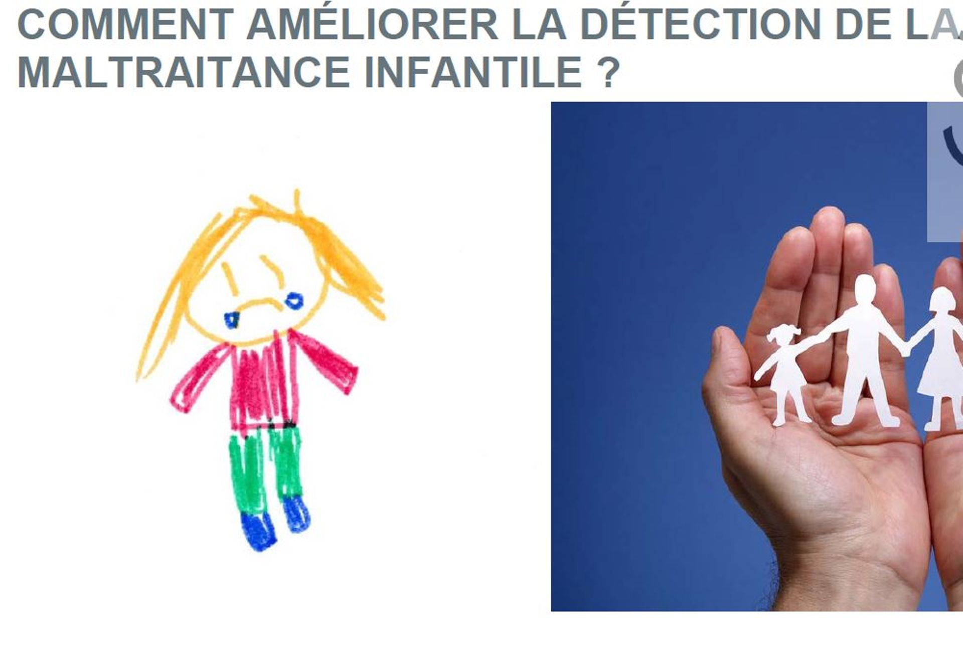 Maltraitance Infantile Comment Mieux La Détecter Et La Diagnostiquer