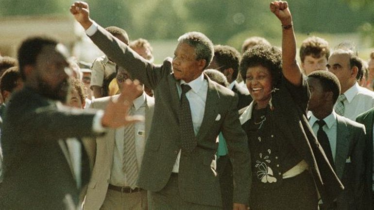 Nelson Mandela, un symbole de l'apartheid