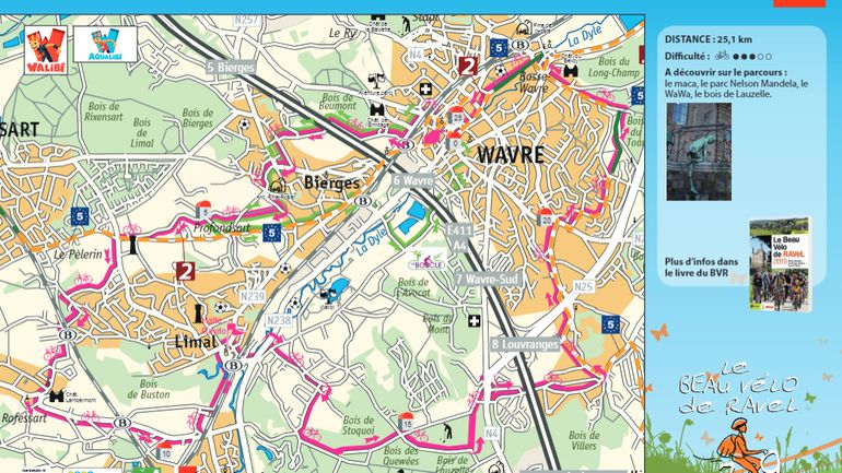 Dernière étape du mois de juillet : Wavre