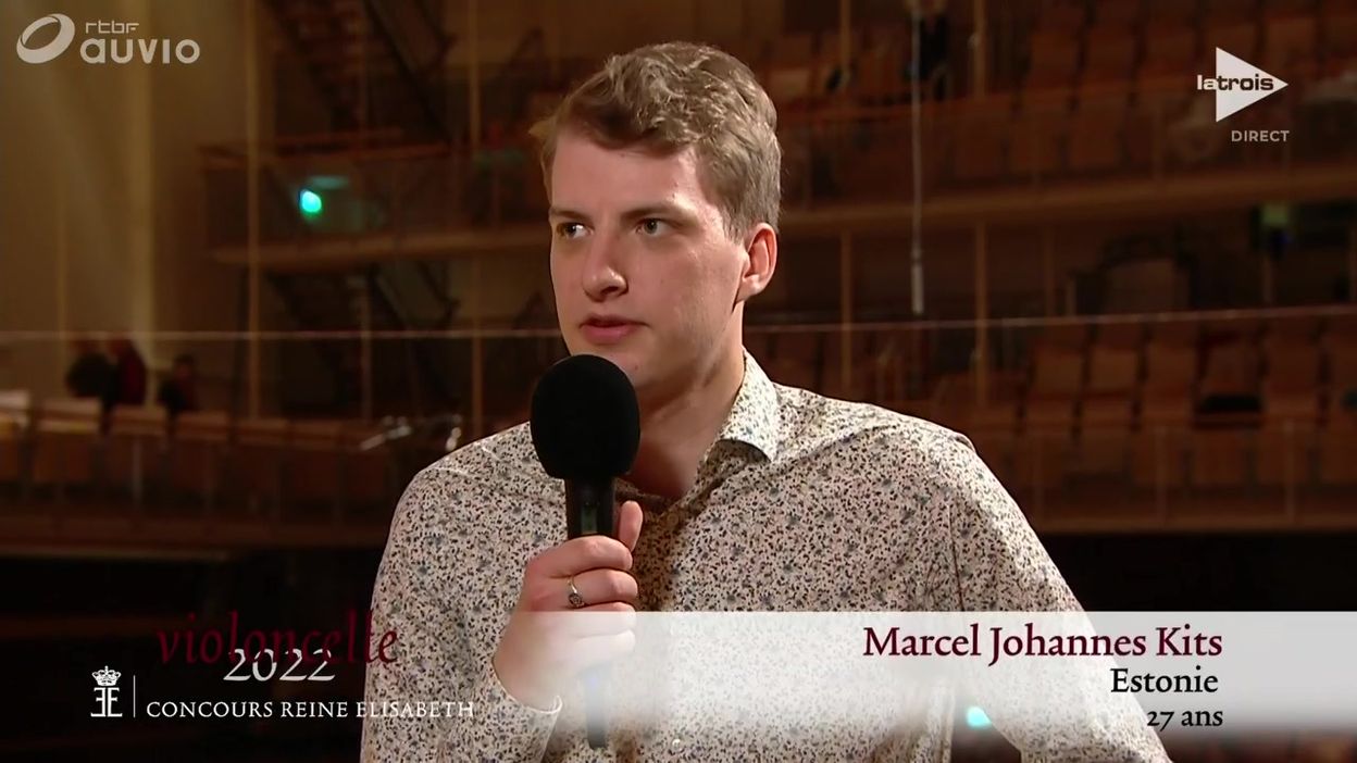 Les prestations de Marcel Johannes Kits, 3e lauréat du Concours Reine Elisabeth 2022 - RTBF Actus