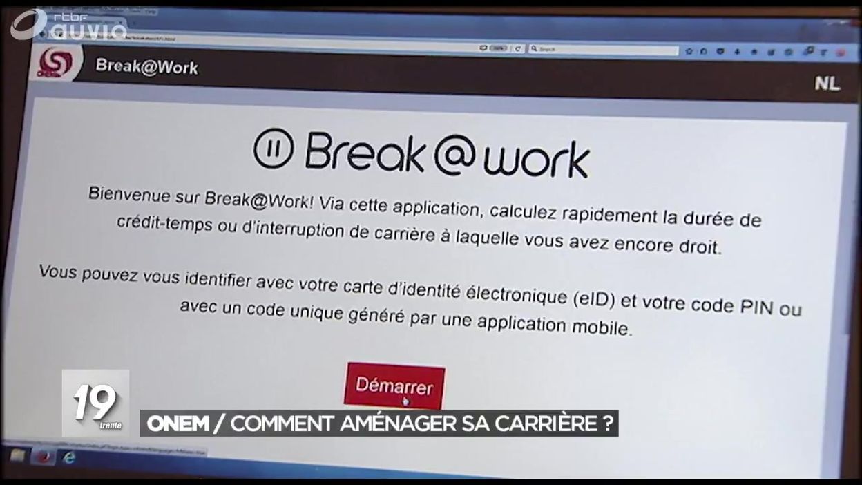 Une application de l'ONEM pour suivre les possibilités d'interruption ...