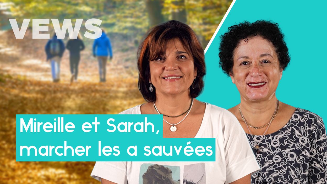 Mireille et Sarah : marcher, un remède contre la dépression - rtbf.be