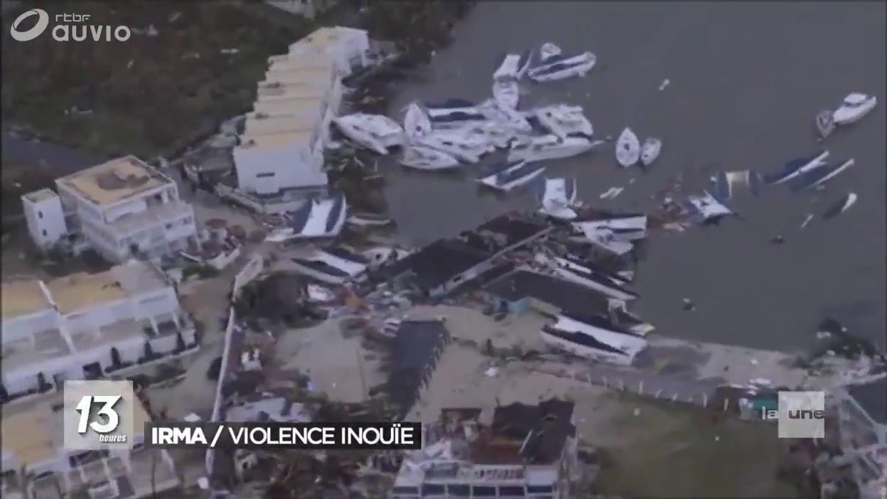 Ouragan Irma: 'Une telle intensité, c'est du jamais vu dans le monde ...