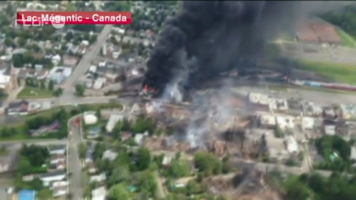 Explosion d'un train au Québec: 3 morts confirmés et 80 disparus - rtbf.be