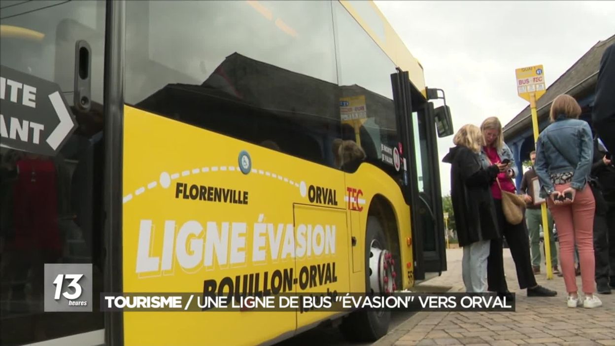 Nouvelle ligne de bus touristique : le TEC vous fait voyager entre Bouillon et Orval - rtbf.be