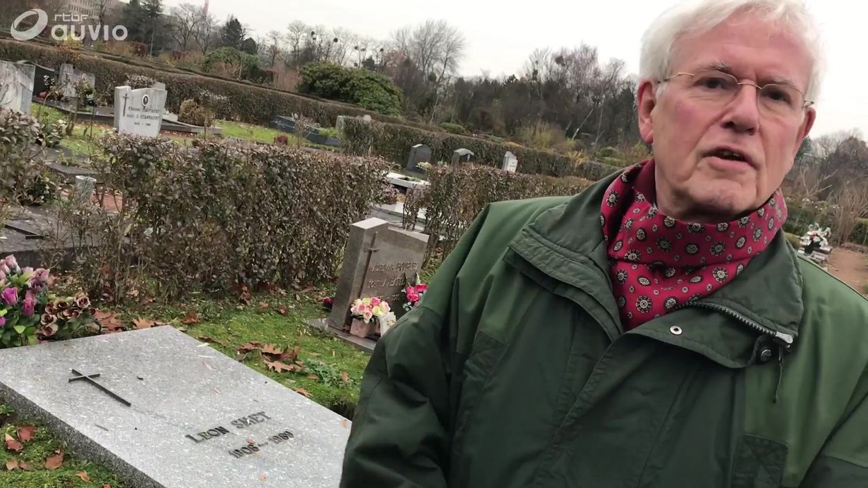 La tombe de Léon Smet, le père de Johnny Hallyday, est à Schaerbeek ...