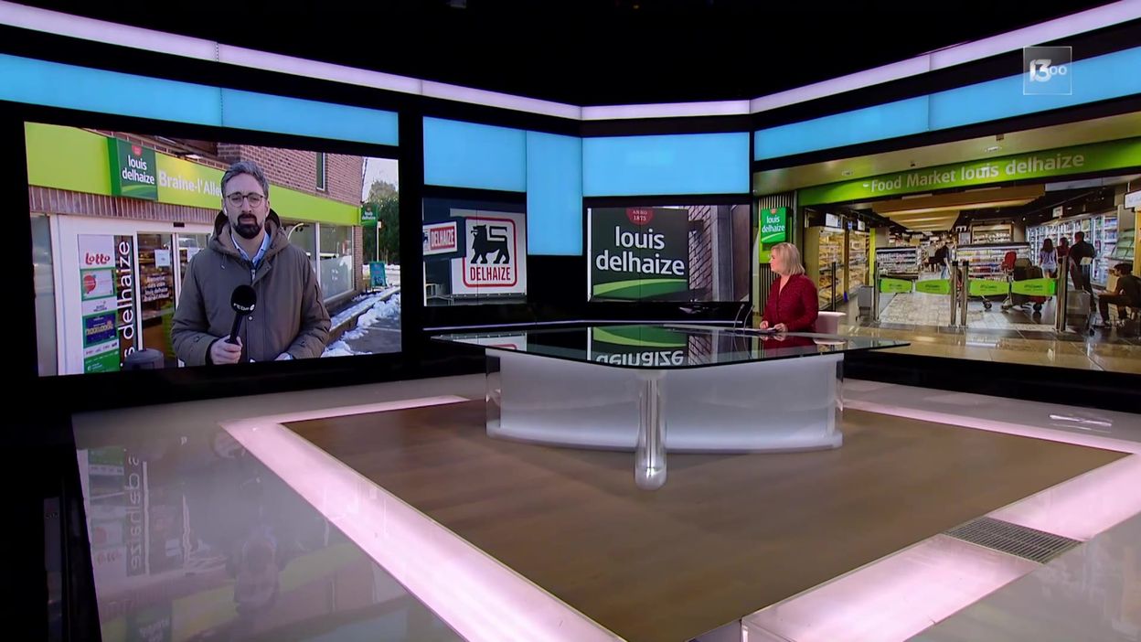 Delhaize annonce la reprise des 325 magasins Louis Delhaize - RTBF Actus