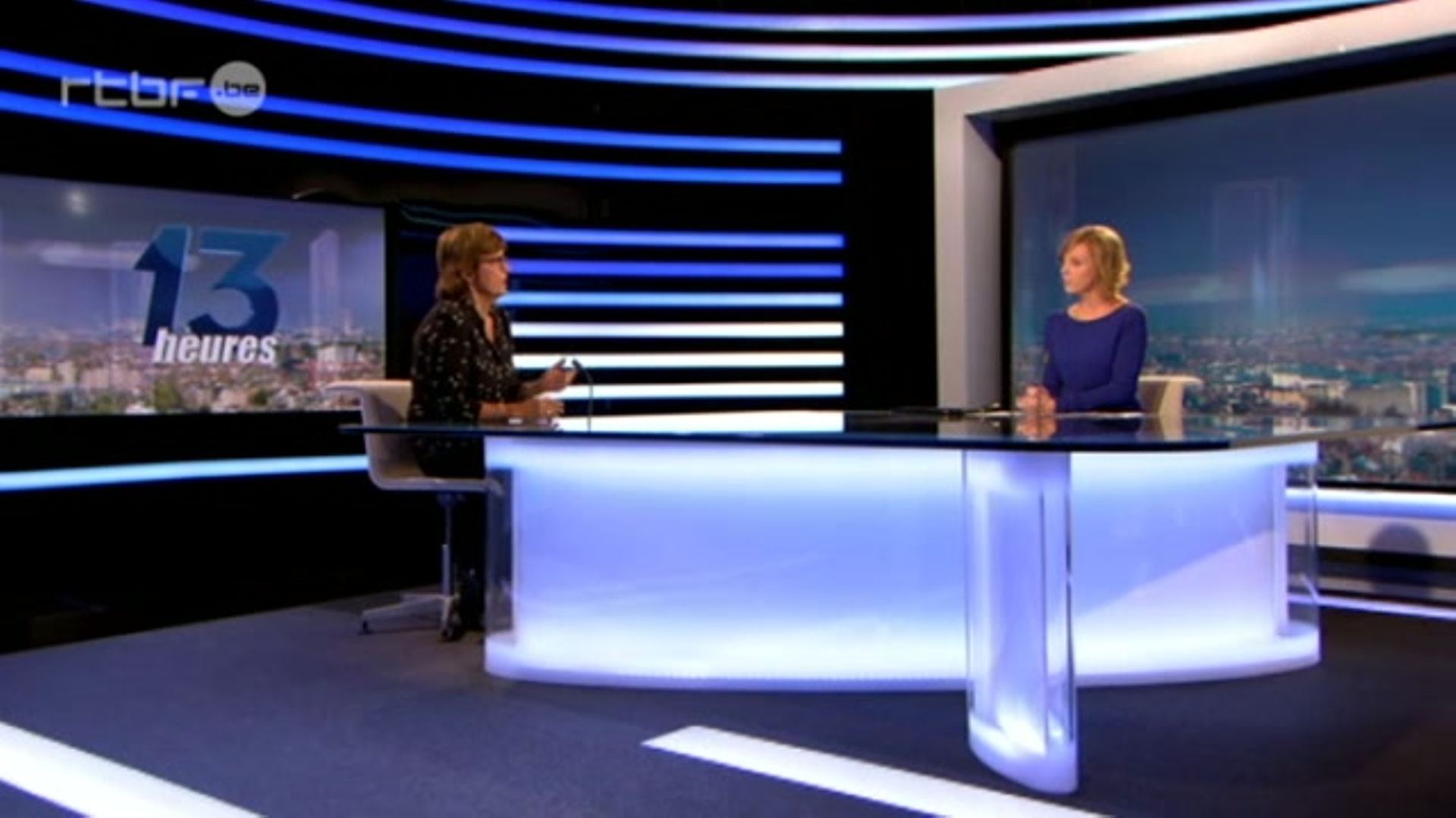 L'invité du 13 heures: Isabelle Durant, député régional bruxelloise ...