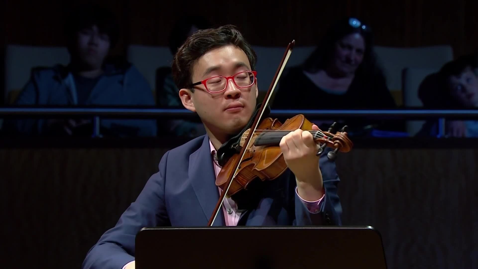 Julian Rhee - Demi-finale - Concours Reine Elisabeth – Violon 2024 - Auvio