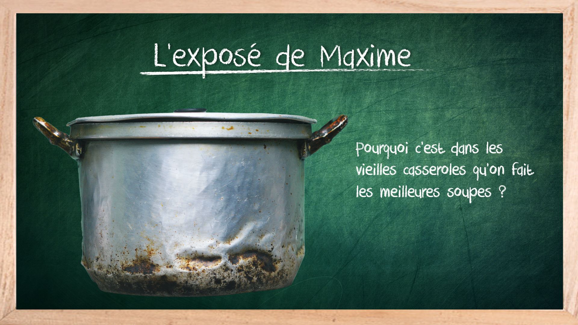 L'exposé de Maxime Lampole - Salut les copions - Auvio