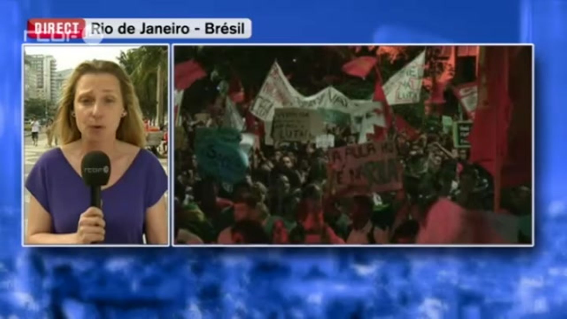 Brésil: le point en direct avec Esmeralda Labye - - Auvio