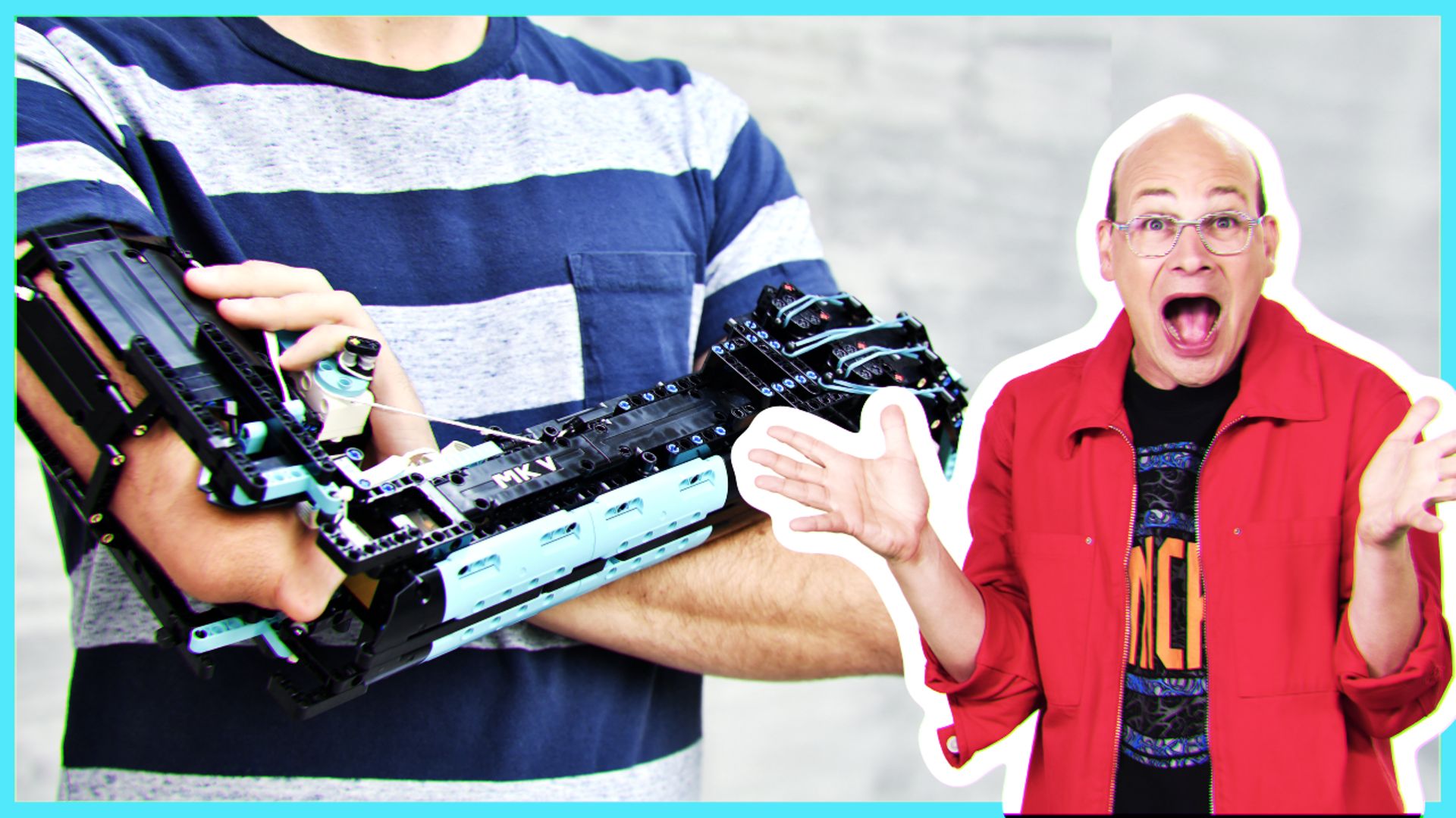 Une prothèse de bras en Lego ! - Les Niouzz - Auvio