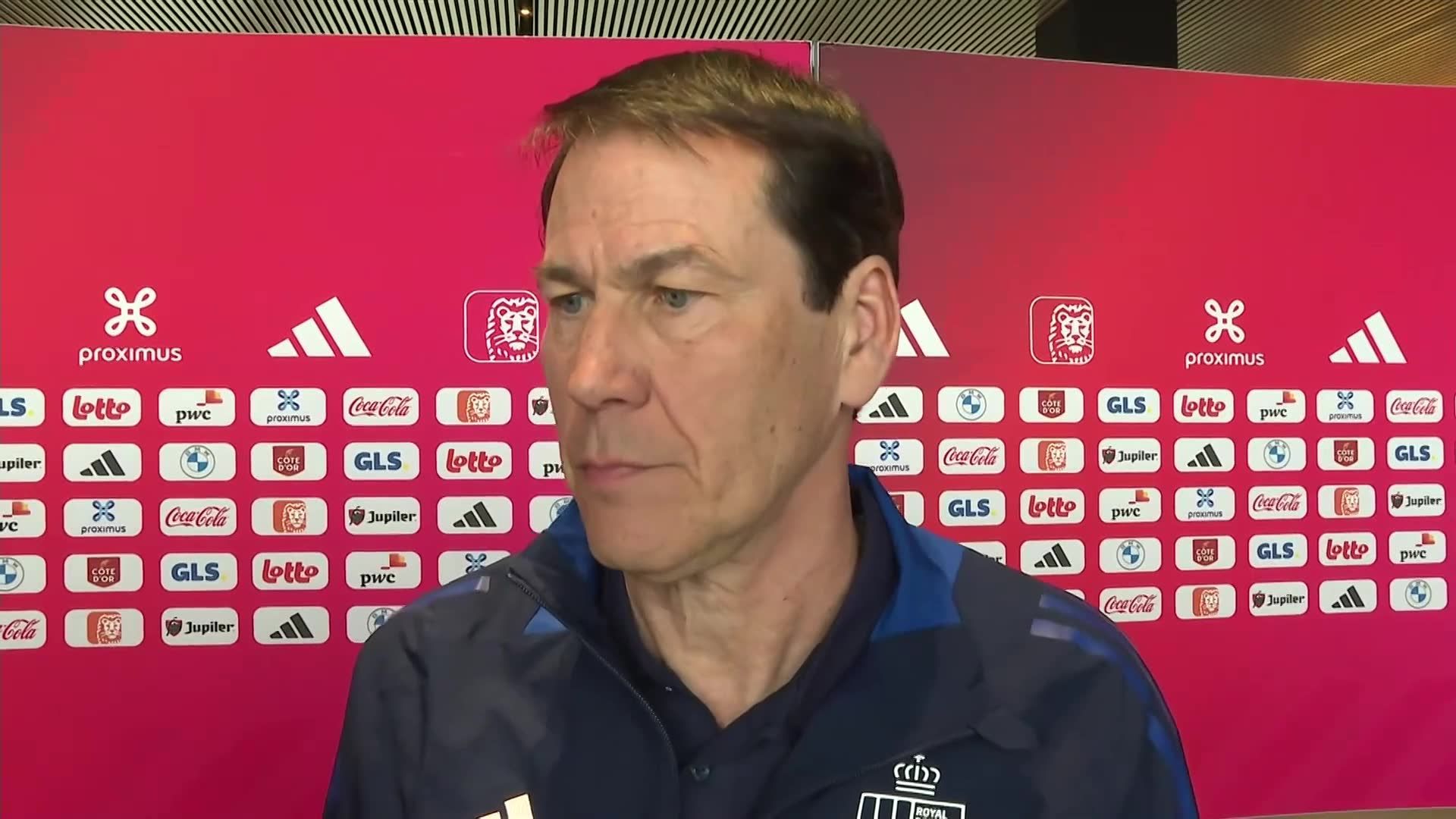 Rudi Garcia après sa première sélection - Diables Rouges - Auvio