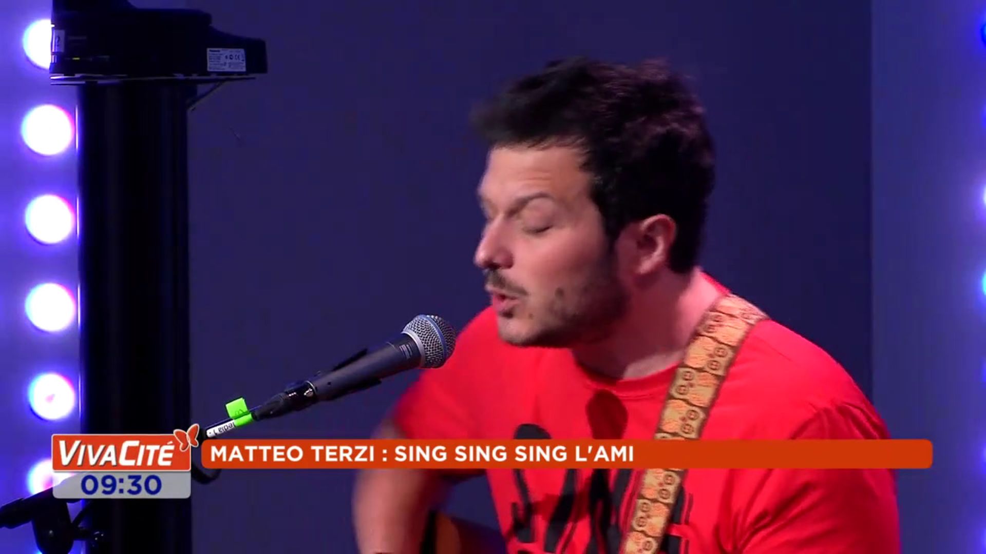 Mattéo Terzi joue "Sing sing sing l'ami" - Extrait de Le 8/9 - Auvio