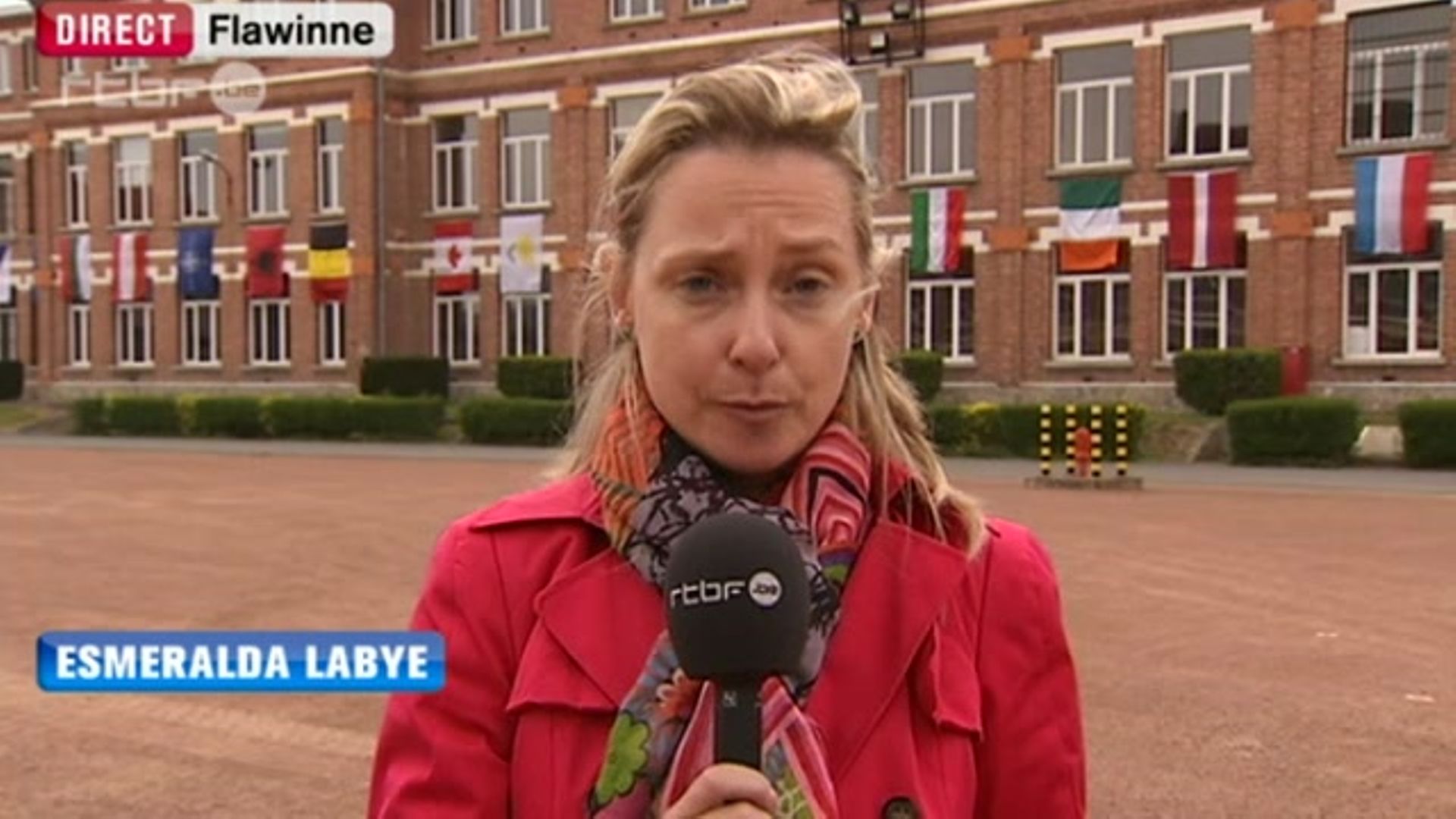 Flawinne: le point en direct avec Esmeralda Labye - - Auvio