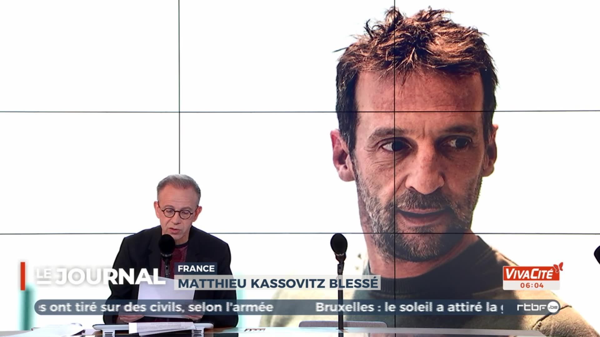 France : Mathieu Kassovitz hospitalisé après un accident de moto ...