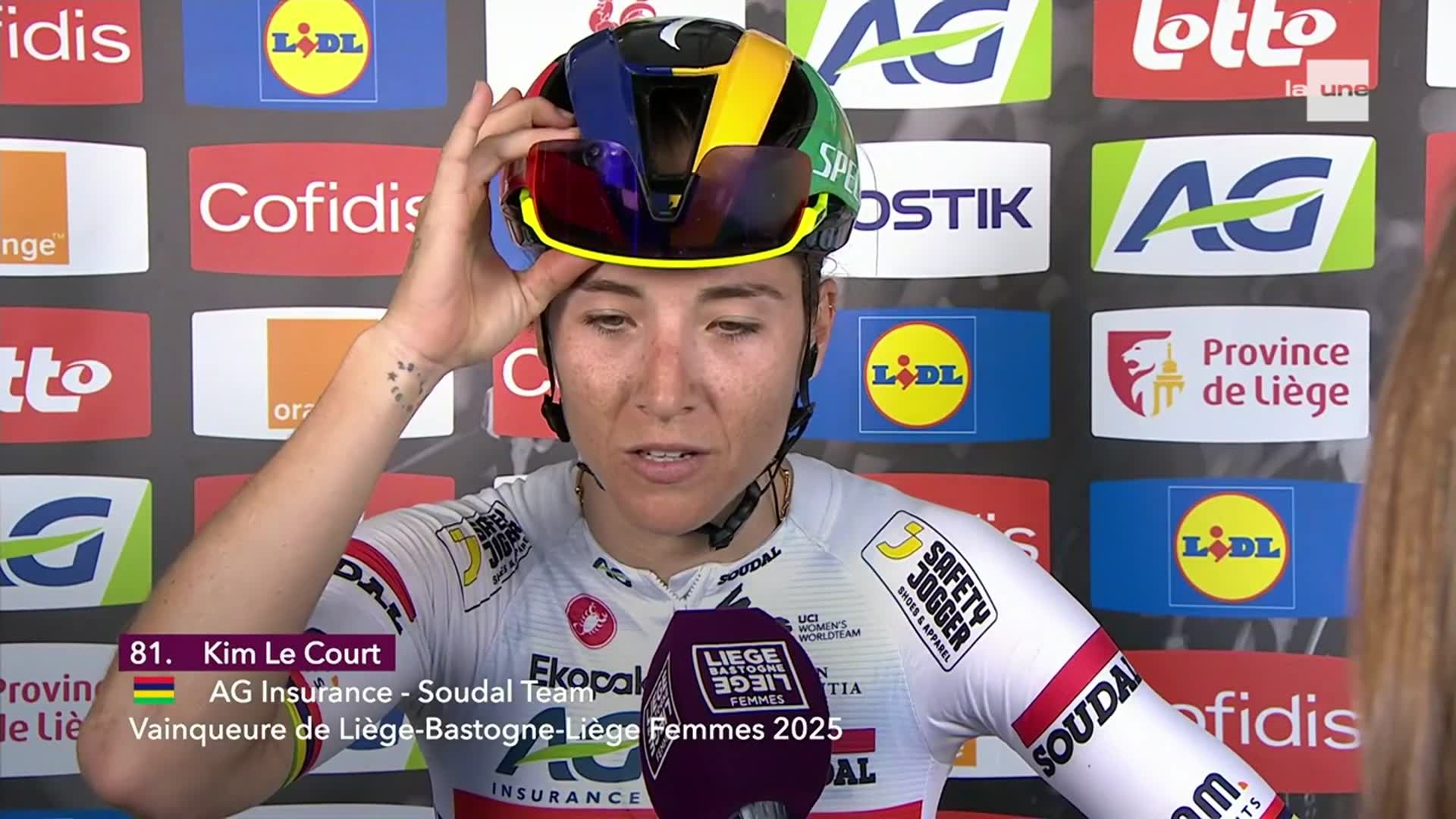 LBL féminin : la réaction de Kim Le Court après son succès historique ...