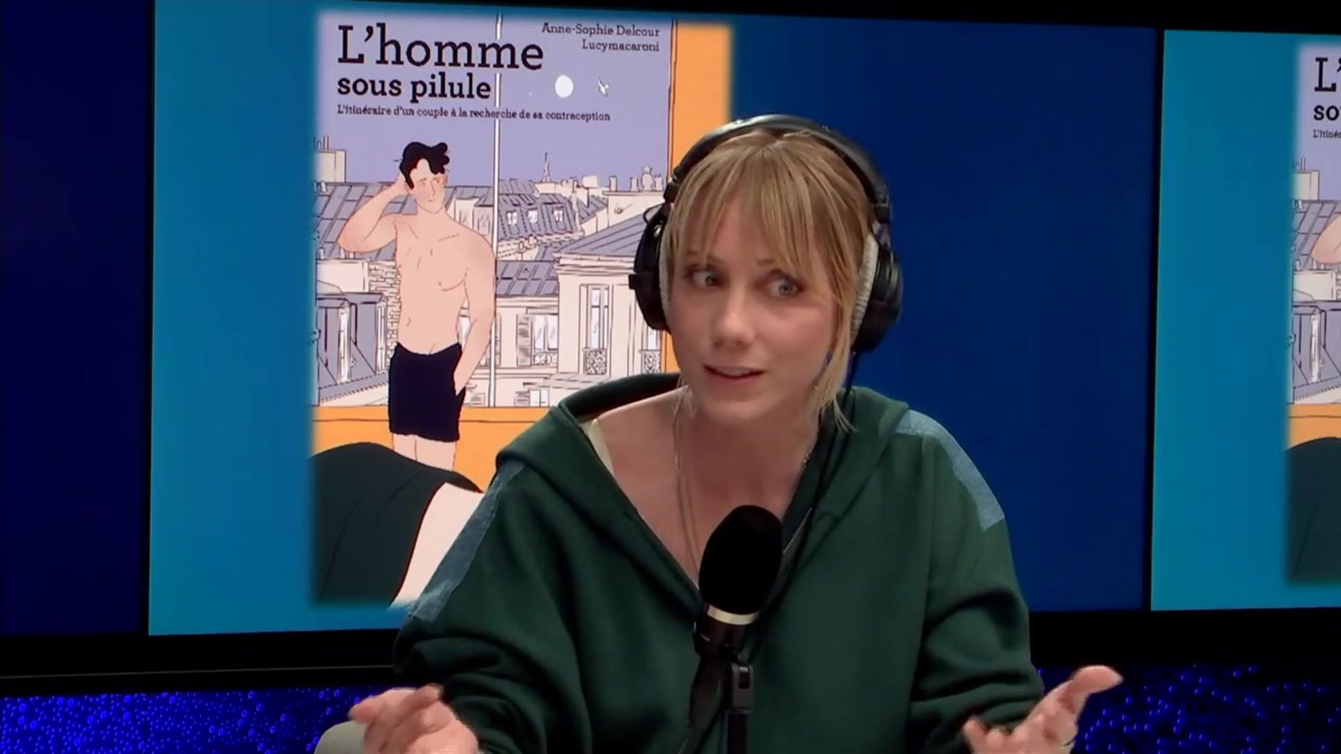 L'invitée - Anne-Sophie Delcour pour la BD "L'homme sous pilule" (Ed ...