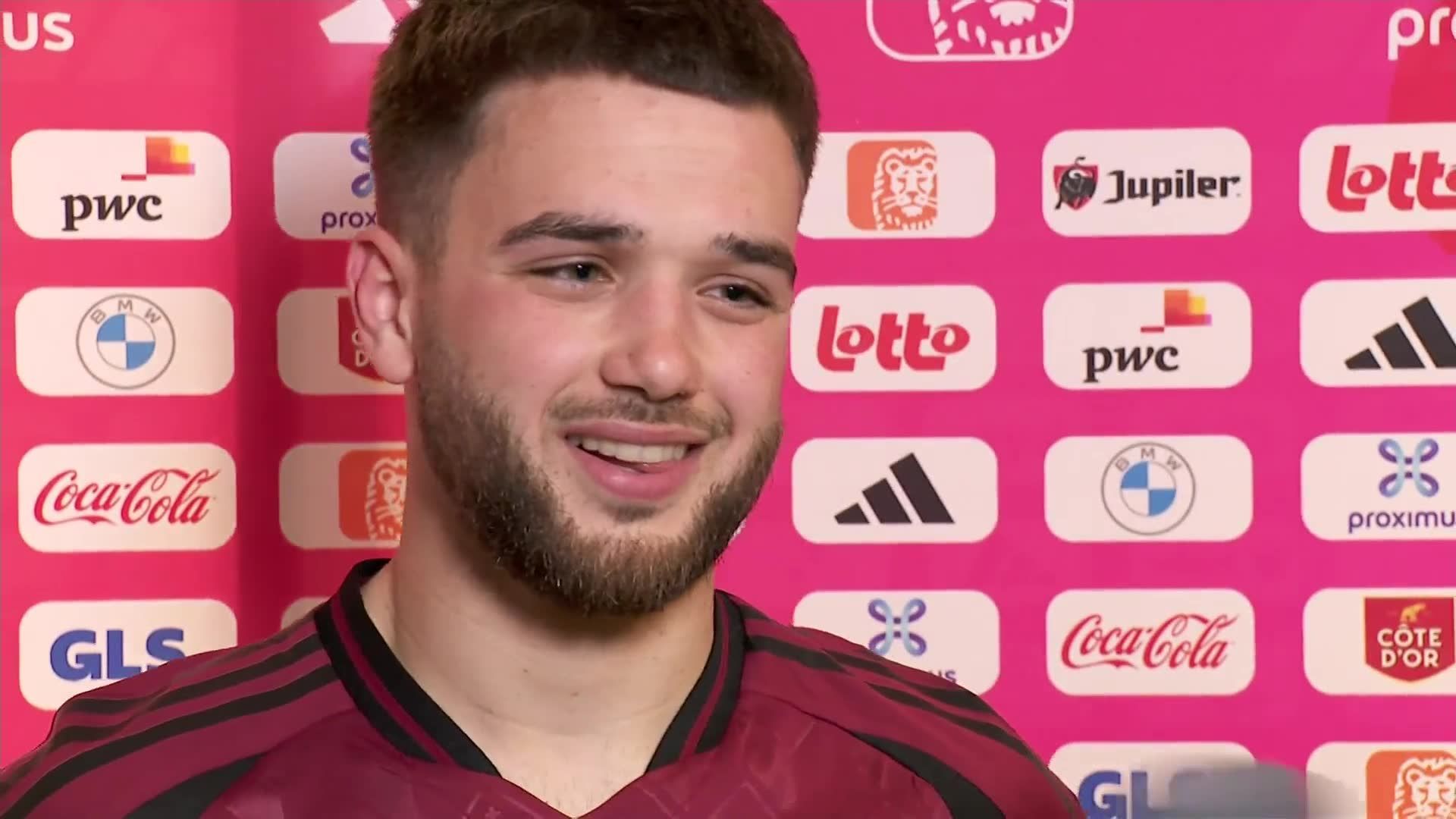 Nicolas Raskin : "Le coach m'a demandé d'être disponible et d'orienter ...