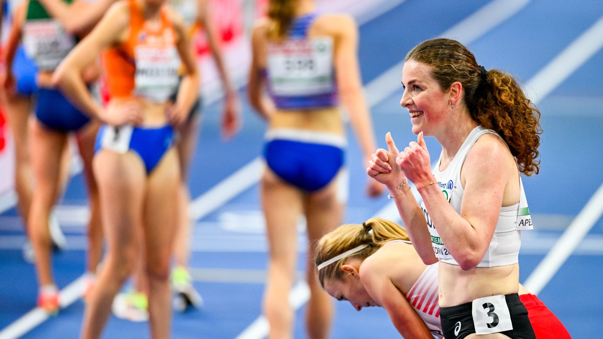 3.000m : La série de Lisa Rooms - Euro Indoor 2025 - Apeldoorn - Auvio