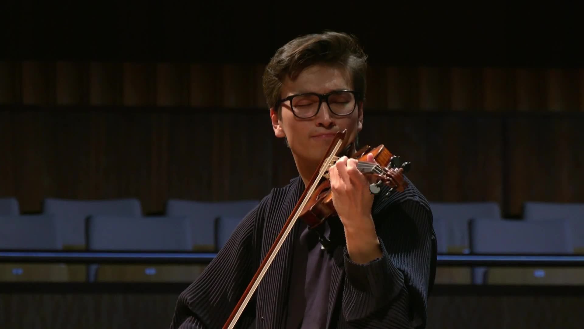 Ruslan Talas - Première épreuve - Concours Reine Elisabeth – Violon ...