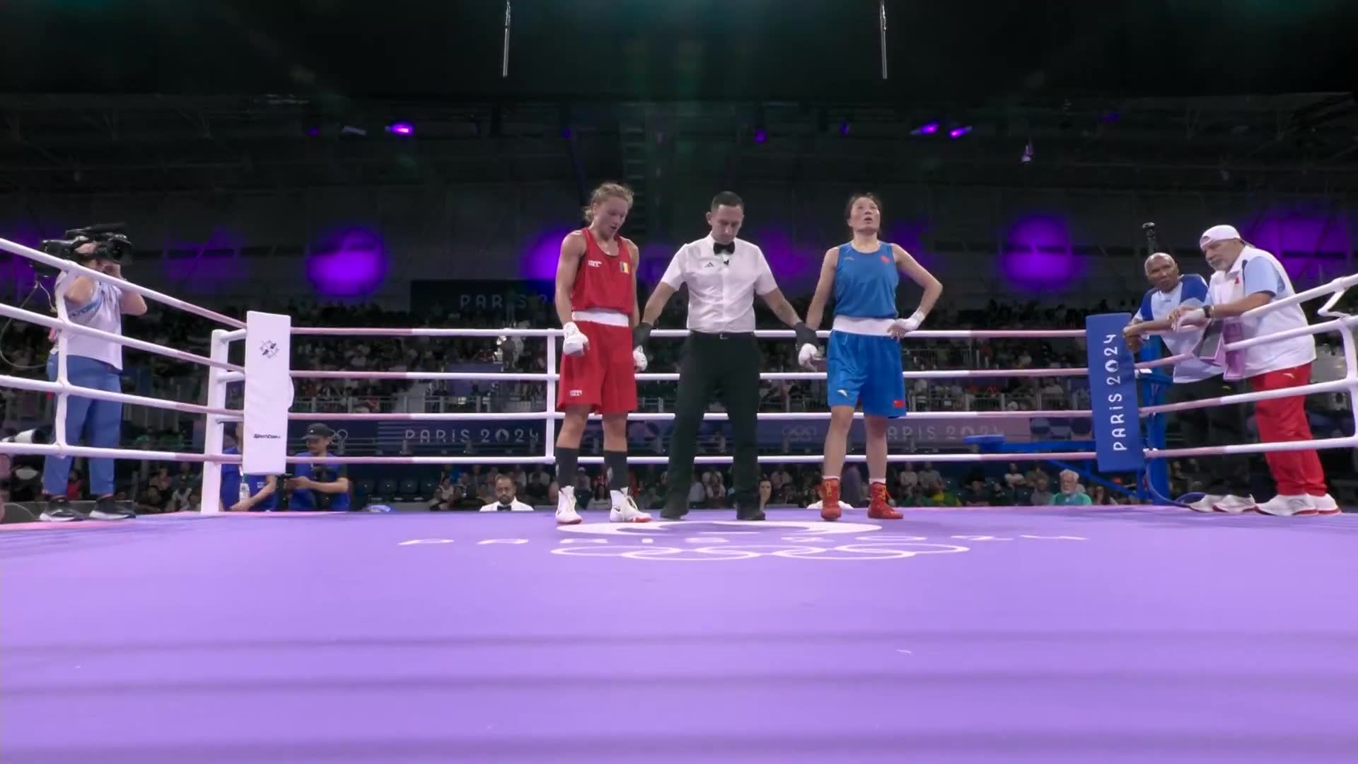 Boxe - Oshin Derieuw s'incline en quart face à la chinoise Yang - Jeux ...