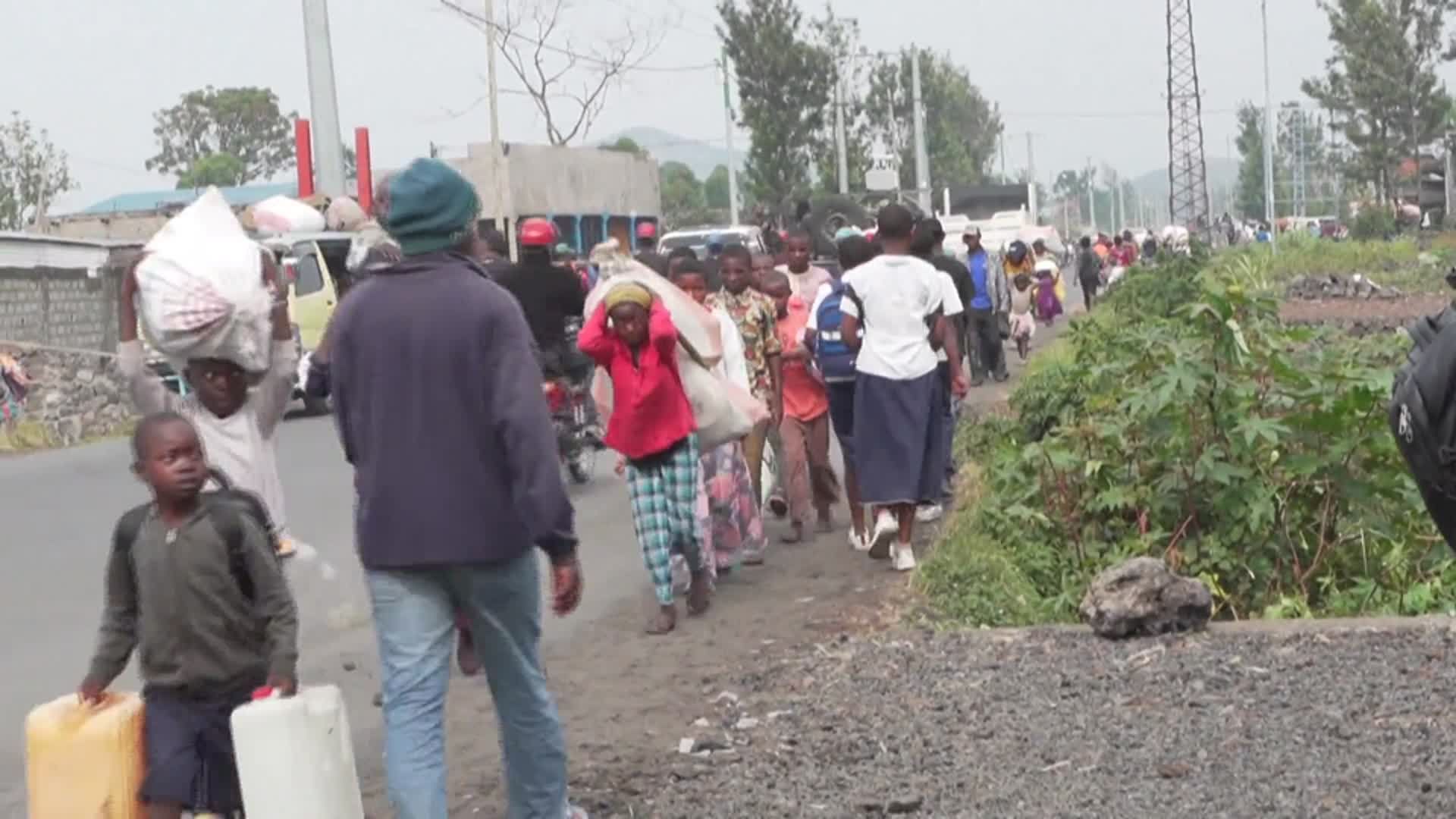 RDC : l'inquiétude des habitants enfle près de Goma à l'approche du M23 ...