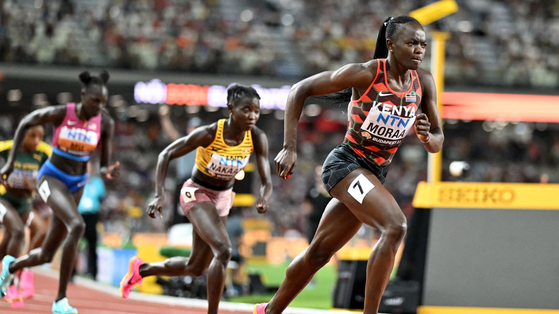 800m Dames : Médaille d'Or pour Mary Moraa - Mondiaux 2023 - Budapest - Auvio