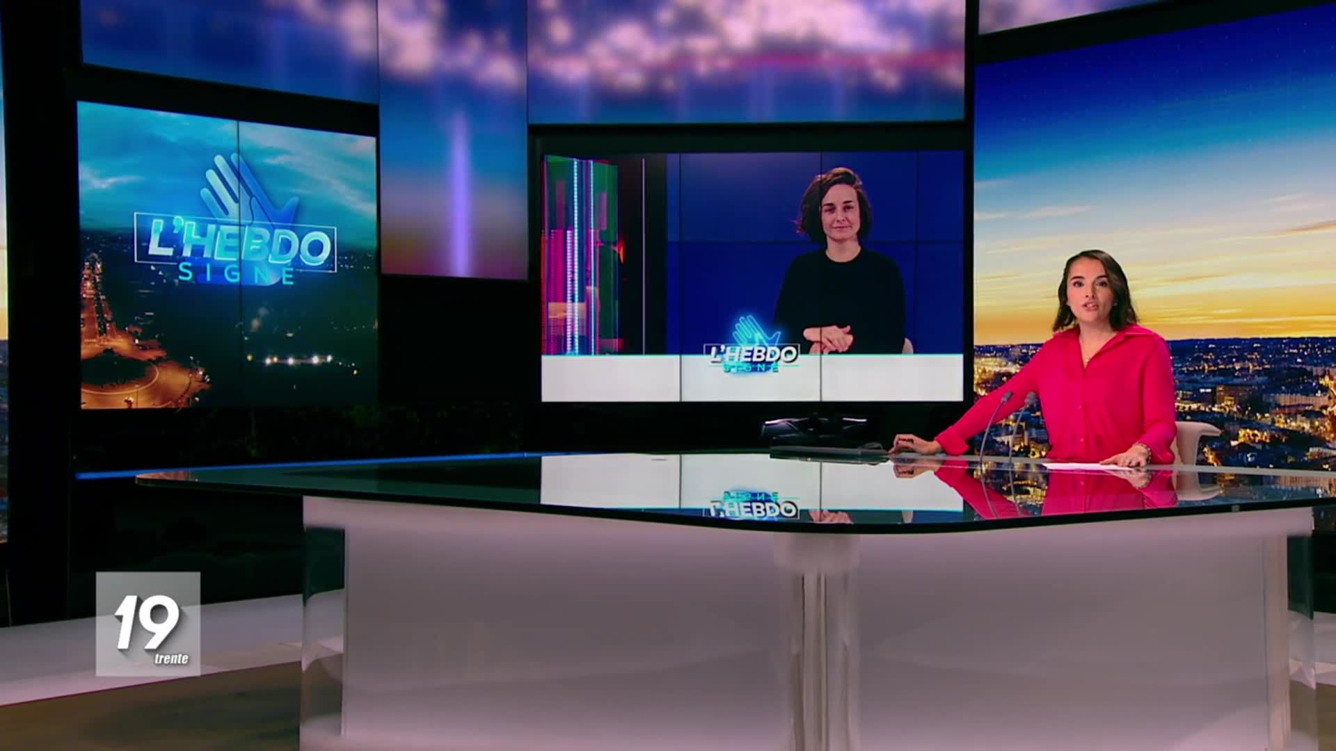 La présentatrice ne parle pas, elle signe : Télésambre lance son JT ...