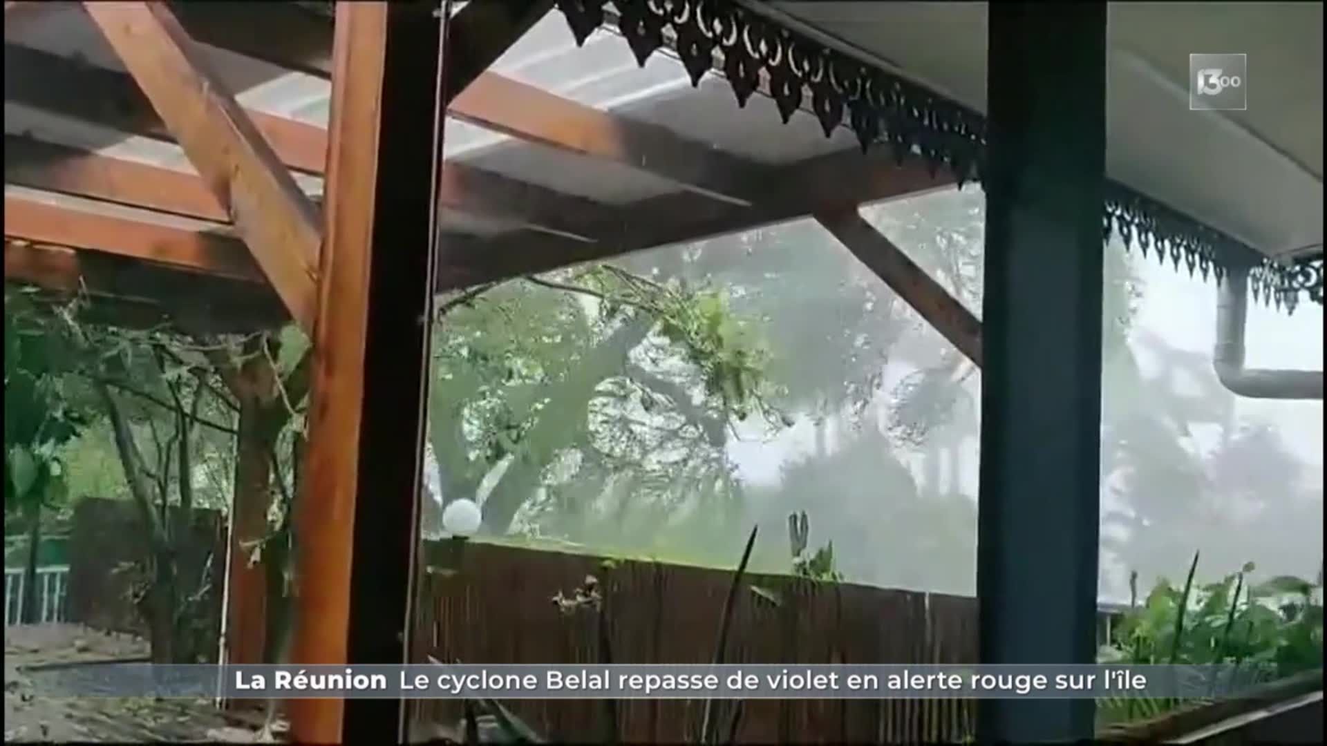 La Réunion : Le cyclone Belal repasse de violet en alerte rouge sur l ...