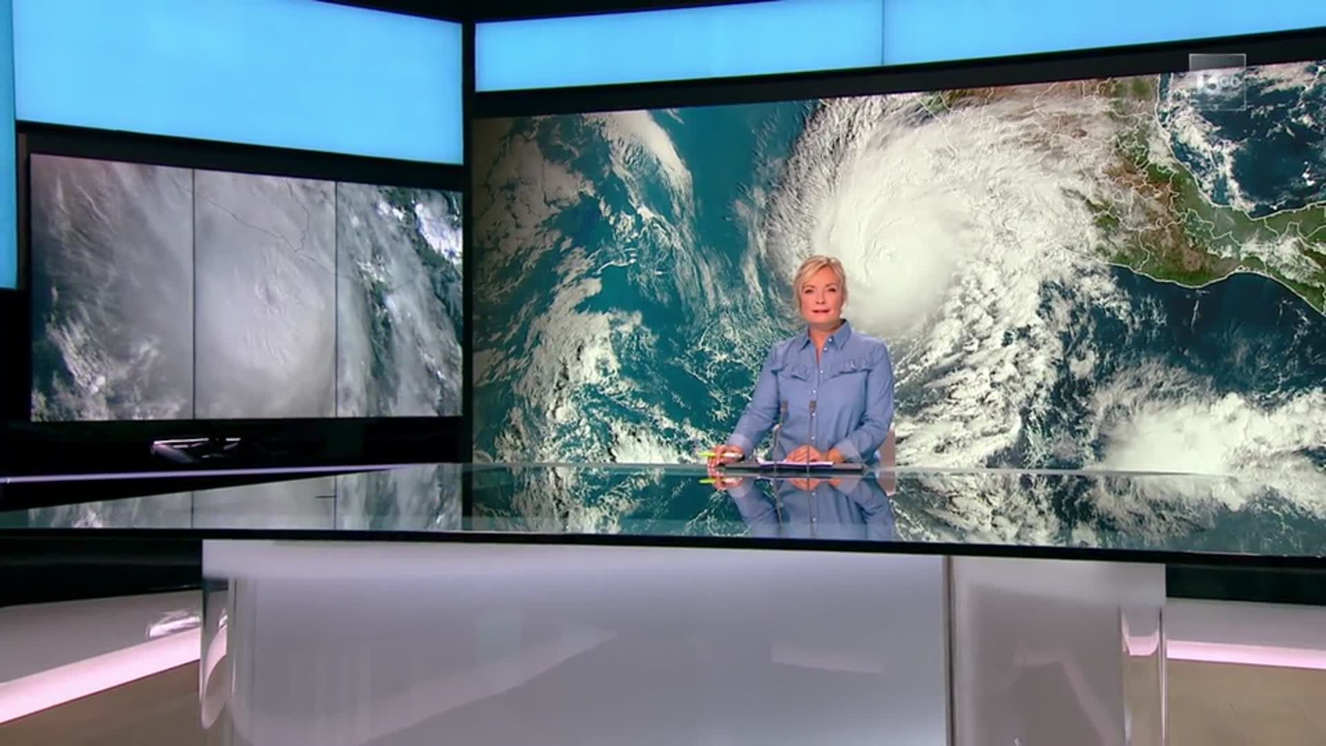 INTERTITRE : Mexique / Louragan Otis relevé en catégorie 5 touche la ...