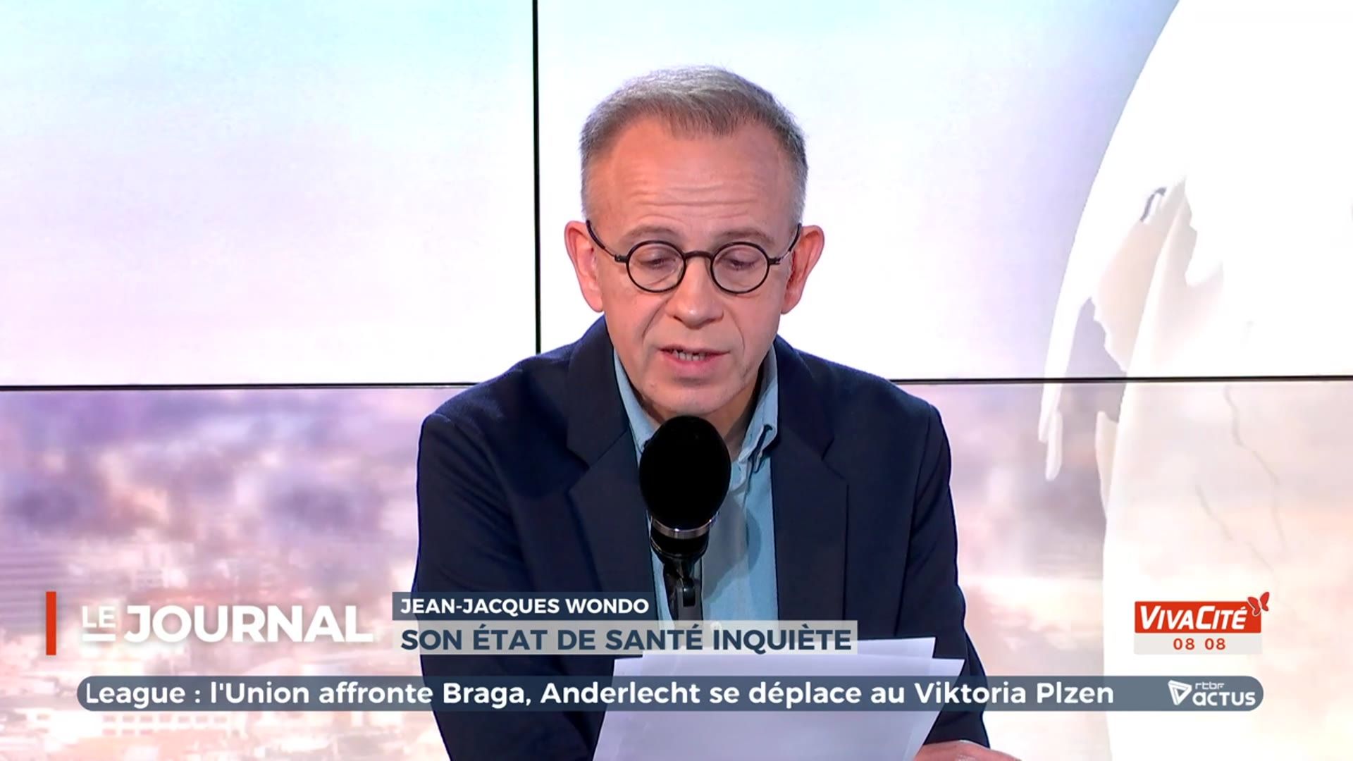 RDC : l’état de santé de Jean-Jacques Wondo inquiète (Vivacité 23/01/2025) - - Auvio