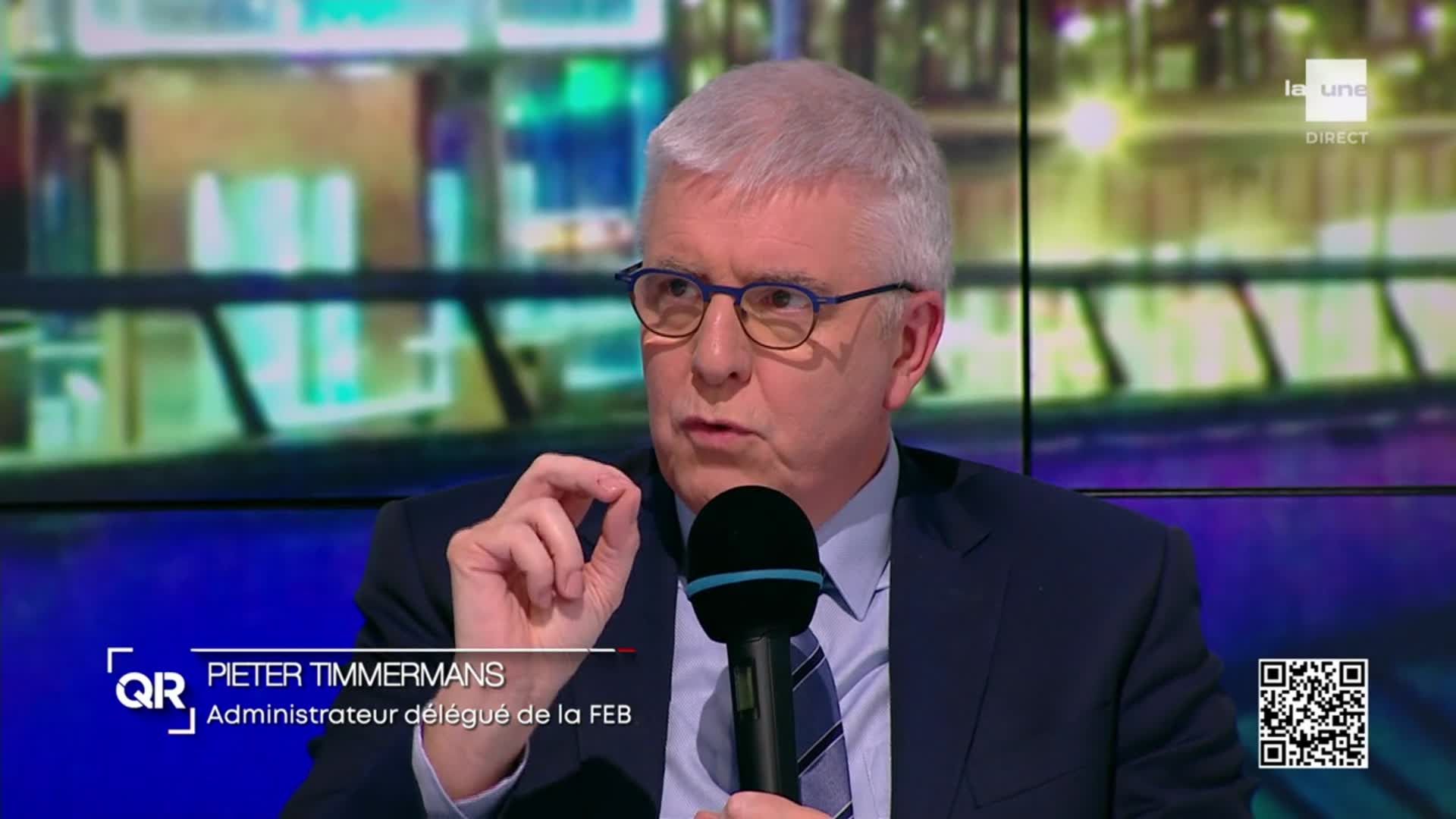 Pieter Timmermans (FEB) propose aux régions de payer le chômage de plus ... Pieter Timmermans (FEB) propose aux régions de payer le chômage de plus ...