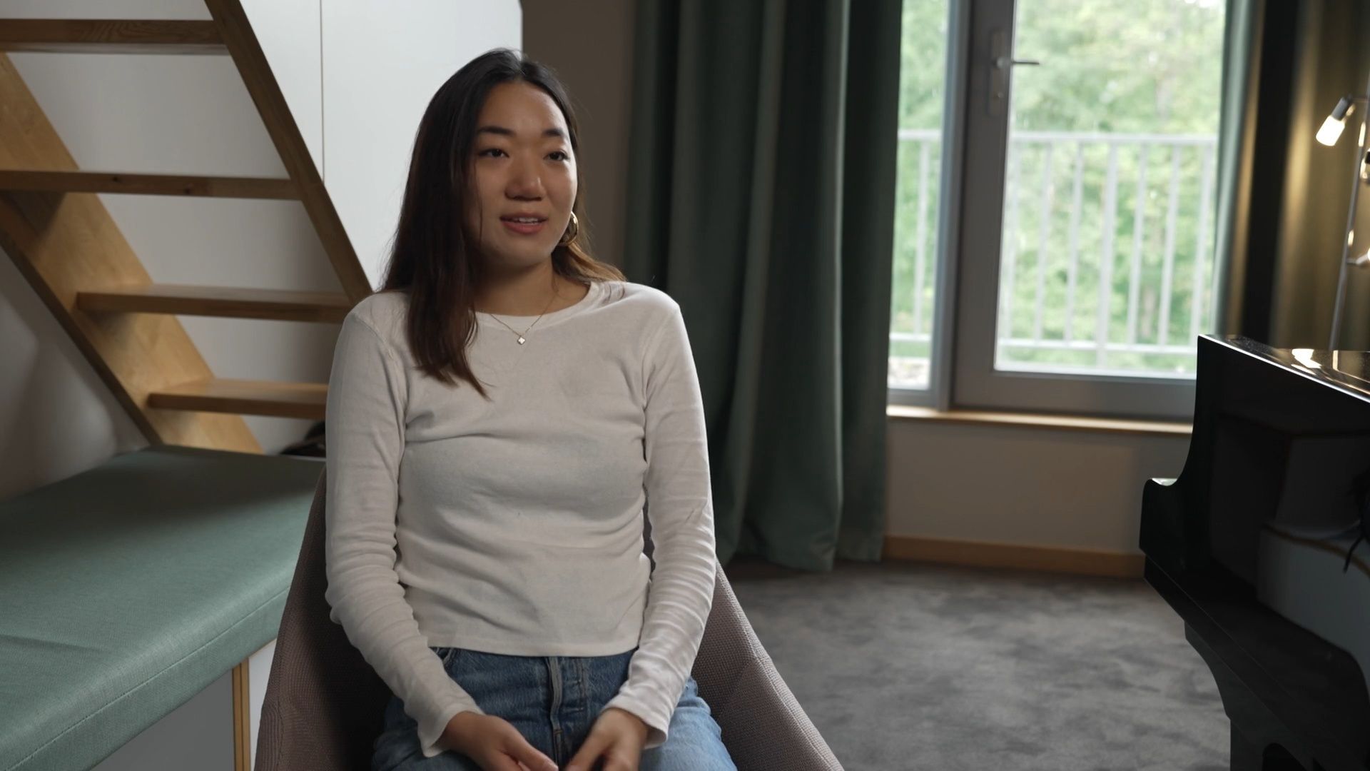 Portrait d'Elli Choi, finaliste du Concours Reine Elisabeth Violon 2024 ...