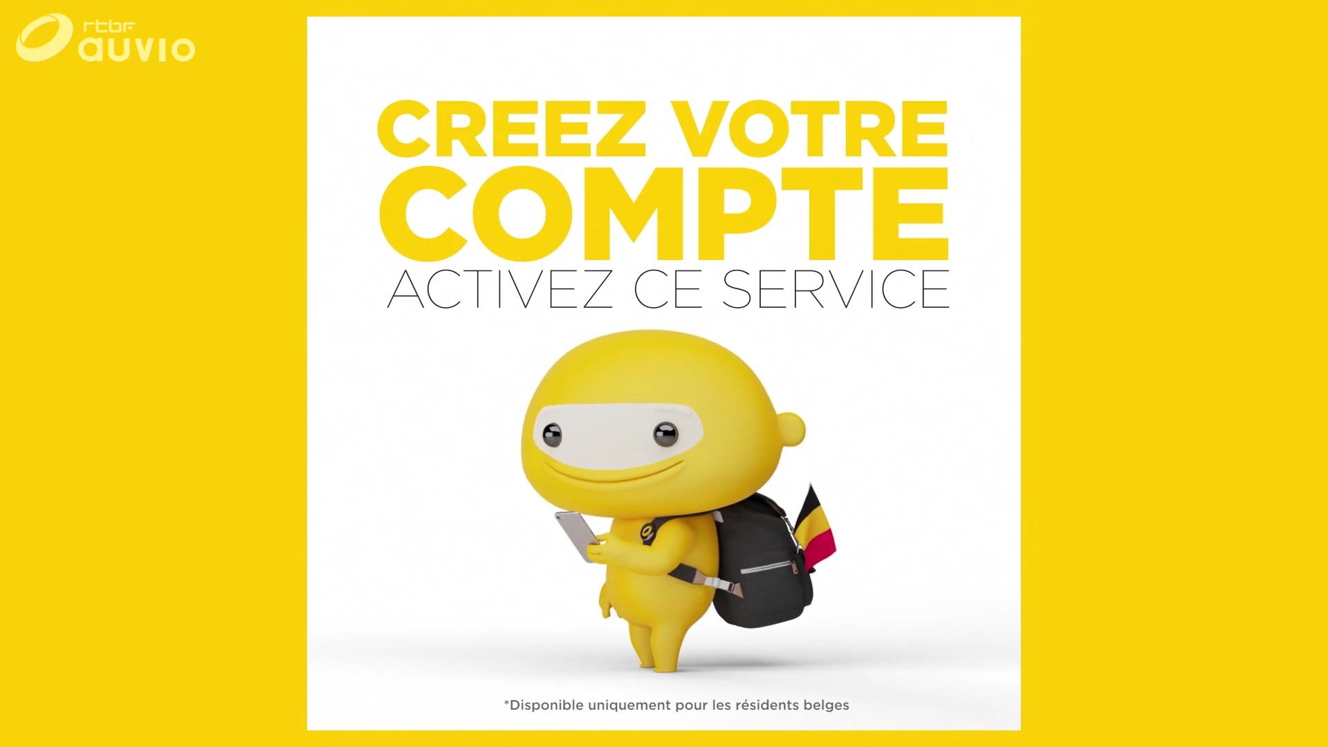 Logo Auvio Monde + DRM - RTBF Auvio - Auvio