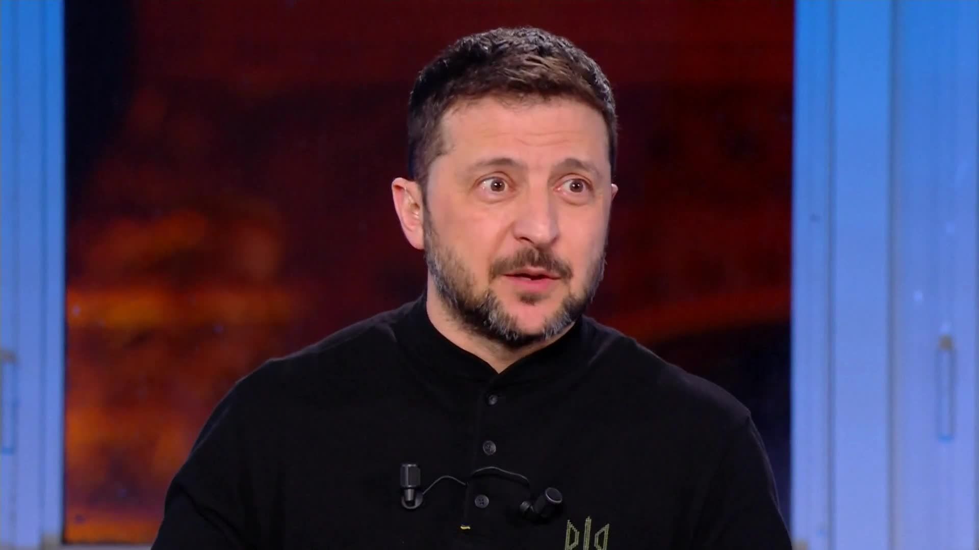 Volodymyr Zelensky : interview exclusive aux grands médias européens - - Auvio