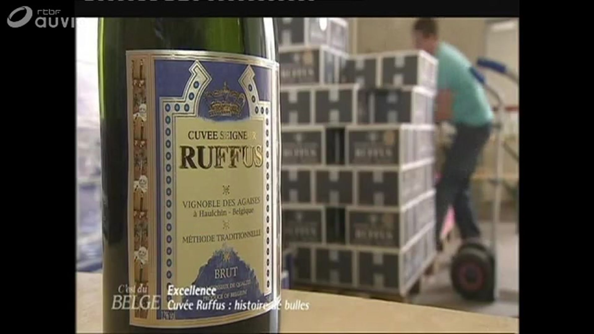 Cuvée Ruffus, histoire de bulles - C'est du Belge - Auvio