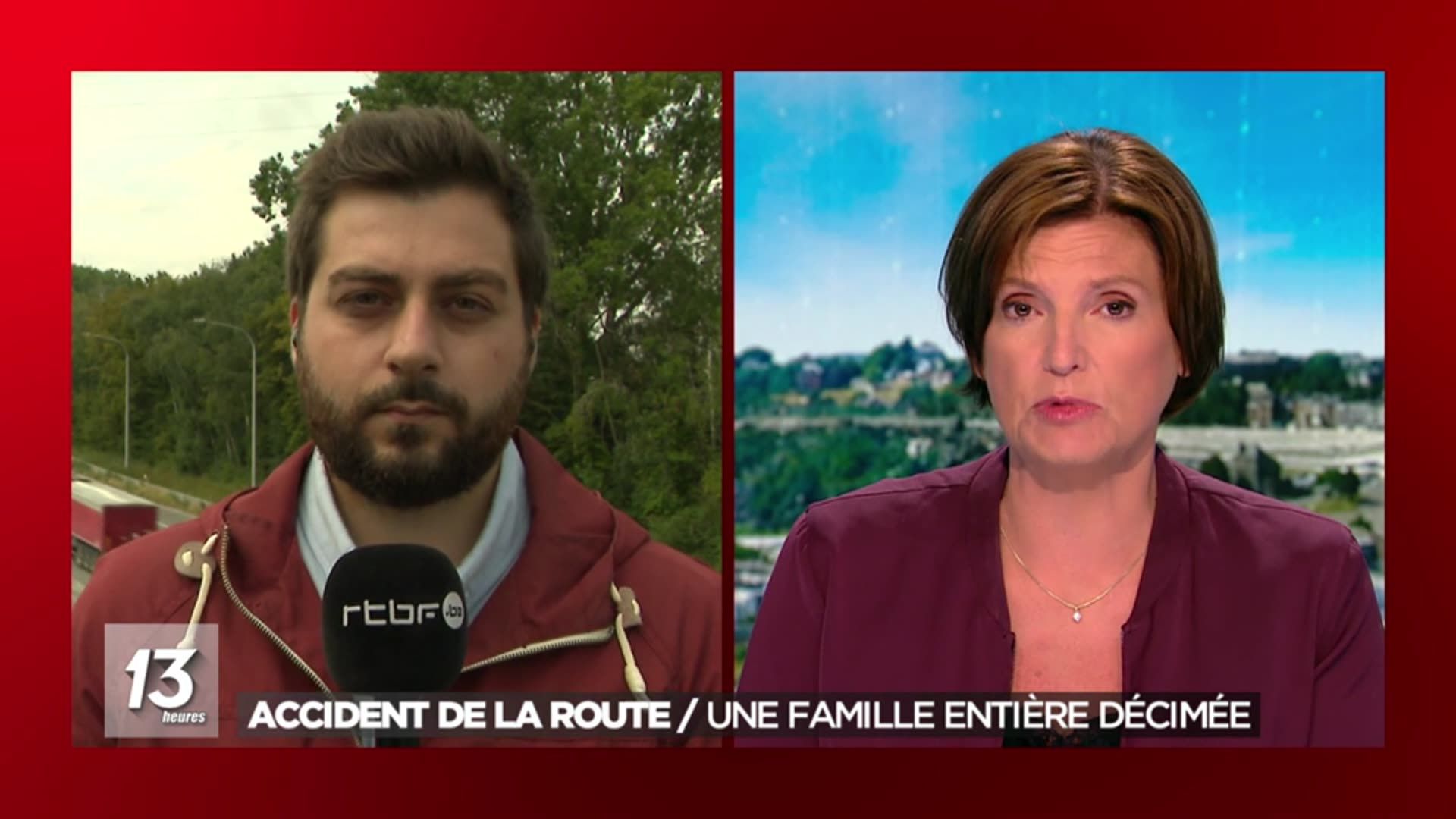 Tournai : un couple et ses trois enfants perdent la vie dans un accident de la route - rtbf.be