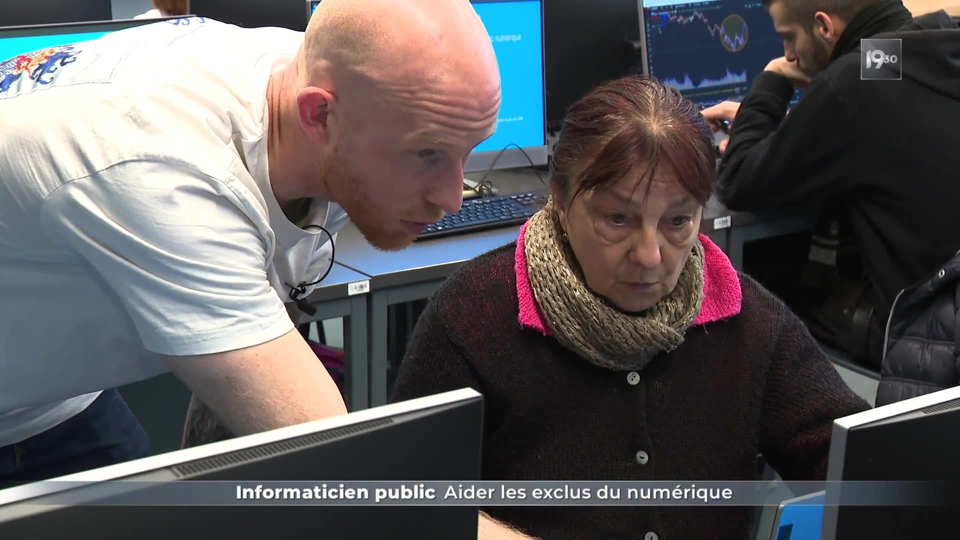 Informaticien public à La Louvière : Aider les exclus du numérique ...