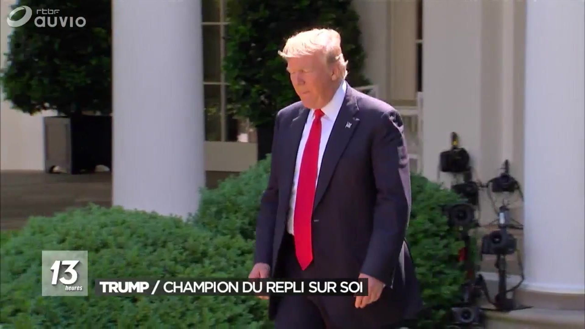Donald Trump : champion du repli sur soi - JT 13h - Auvio