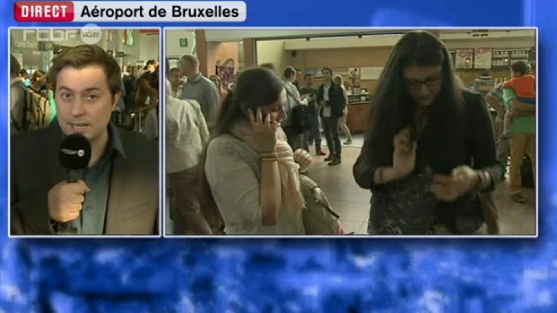 Grève Belgocontrol: Valentin Boigelot en direct de Brussels Airport ...